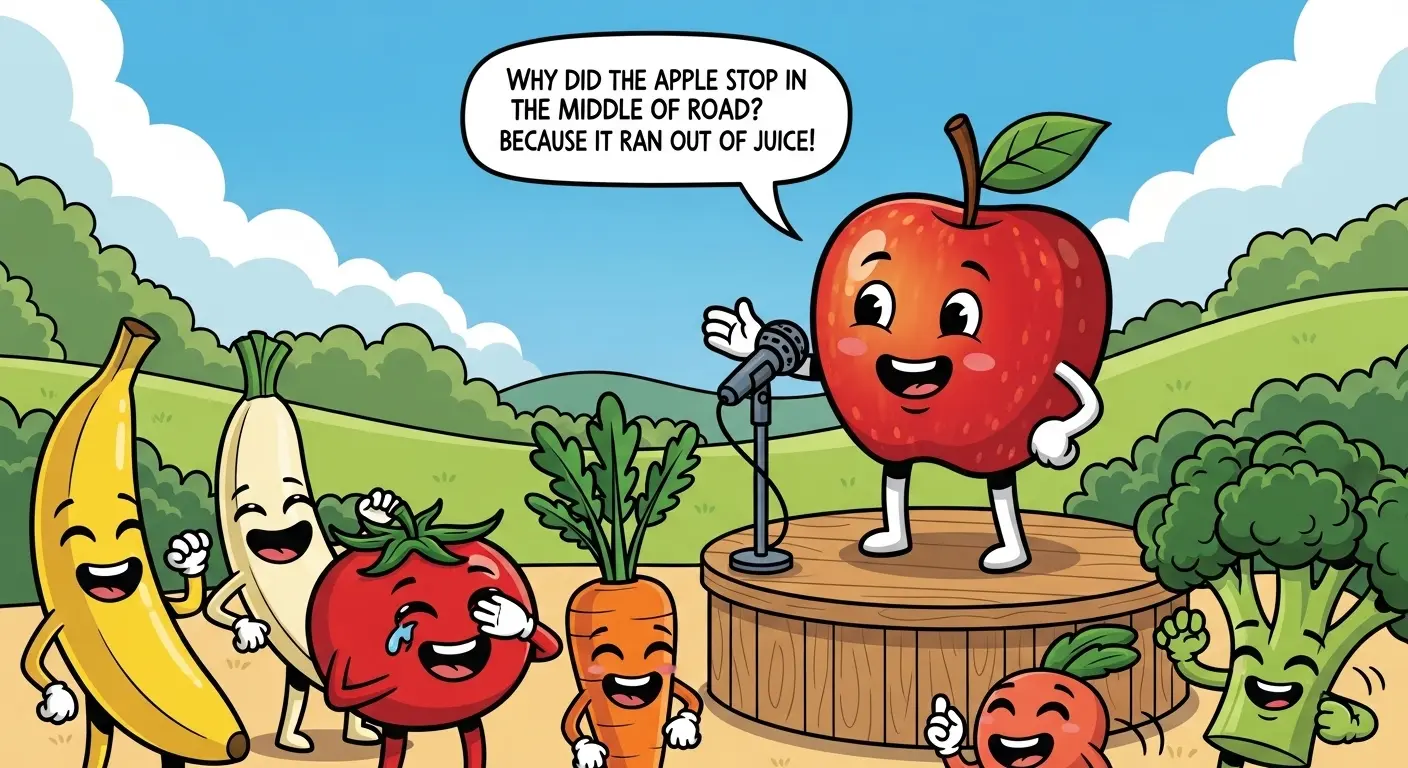 Apple Fruit Jokes: 350+ Funny Apple Puns and Sweet Orchard Humor ...